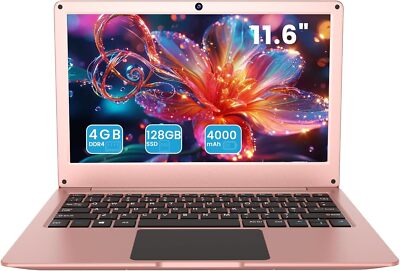 Azeyou 11.6 Inch Laptop HD Display - OS 11 Pro Mini Laptops, 4GB DDR4 ...