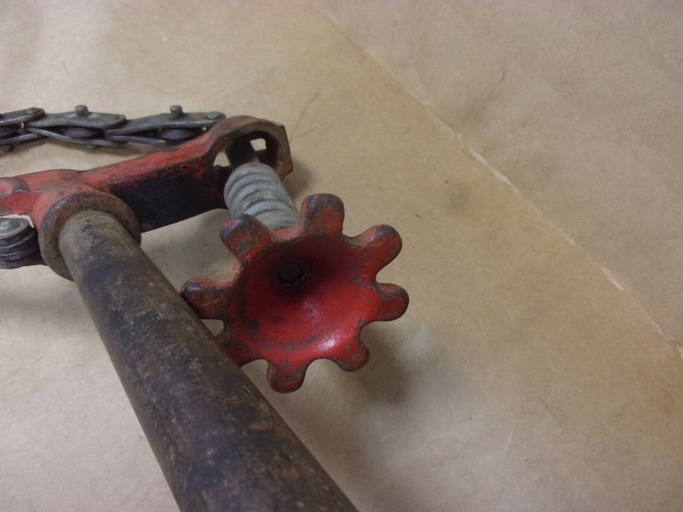 JRS Talon Tools No. 2 Adjustable Chain Cast Iron Clay Soil Drain Pipe ...