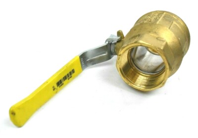 FNW 1-1/2" BRASS THREADED BALL VALVE 150 SWP 600 WOG, USA MADE! | eBay