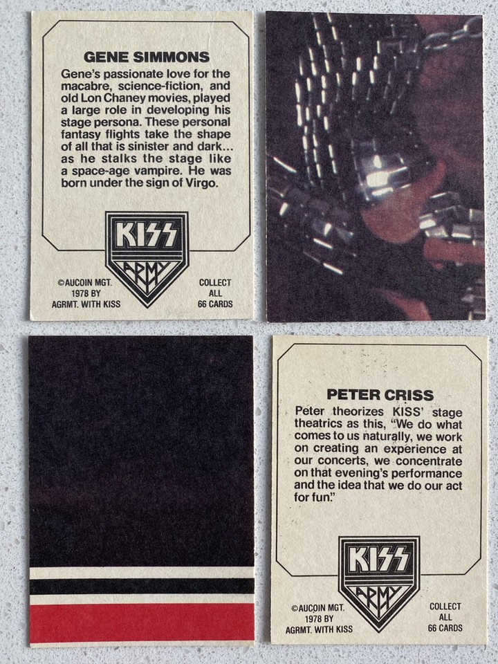 ( U SELECT CARDS ) 1978 Donruss KISS Singles Series 1 & 2 🔽 | eBay