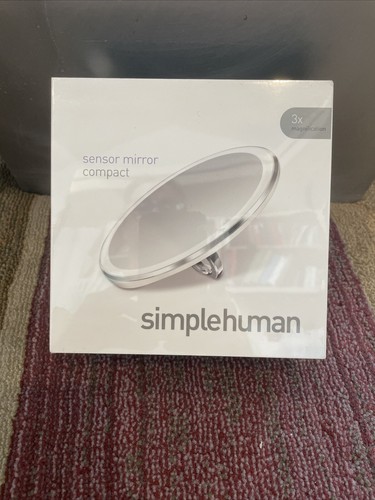 Simplehuman Sensor Makeup Mirror Compact 3x Magnification | eBay