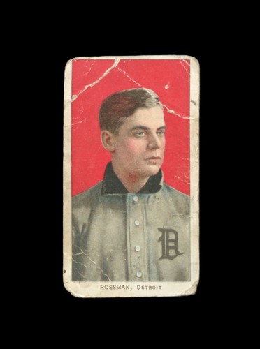 1909-11 T206 Sovereign Set-Break Claude Rossman LOW GRADE (crease ...