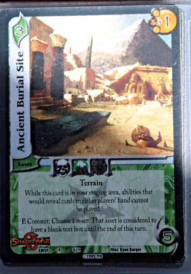 UFS ShadoWar Asset -"Ancient Burial Site" Set SW3P | eBay