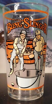 Jack Daniel's BUNG SLINGER Drink Glass in Excellent Condition | eBay