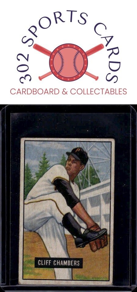 1951 Bowman #131 Cliff Chambers | eBay
