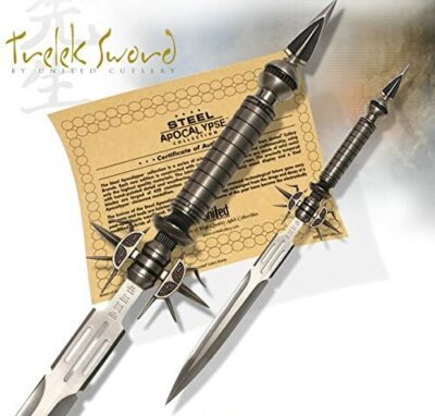 New Fantasy Medieval Steel Apocalypse Collection Trelek Sword w ...
