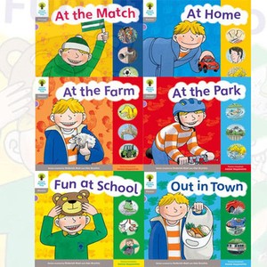 Oxford Reading Tree, Level 1 (Sounds and Letters)6 Books Collection Set ...