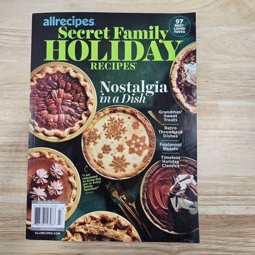 allrecipes Magazine 2024 • Secret Family Holiday Recipes • 97 Best Loved Faves 888526143087| eBay