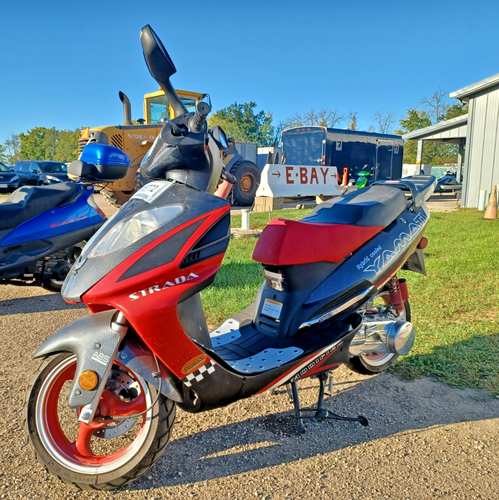 2007 Qianjiang Strada Yamati Moped - NON RUNNING PROJECT MOPED | eBay