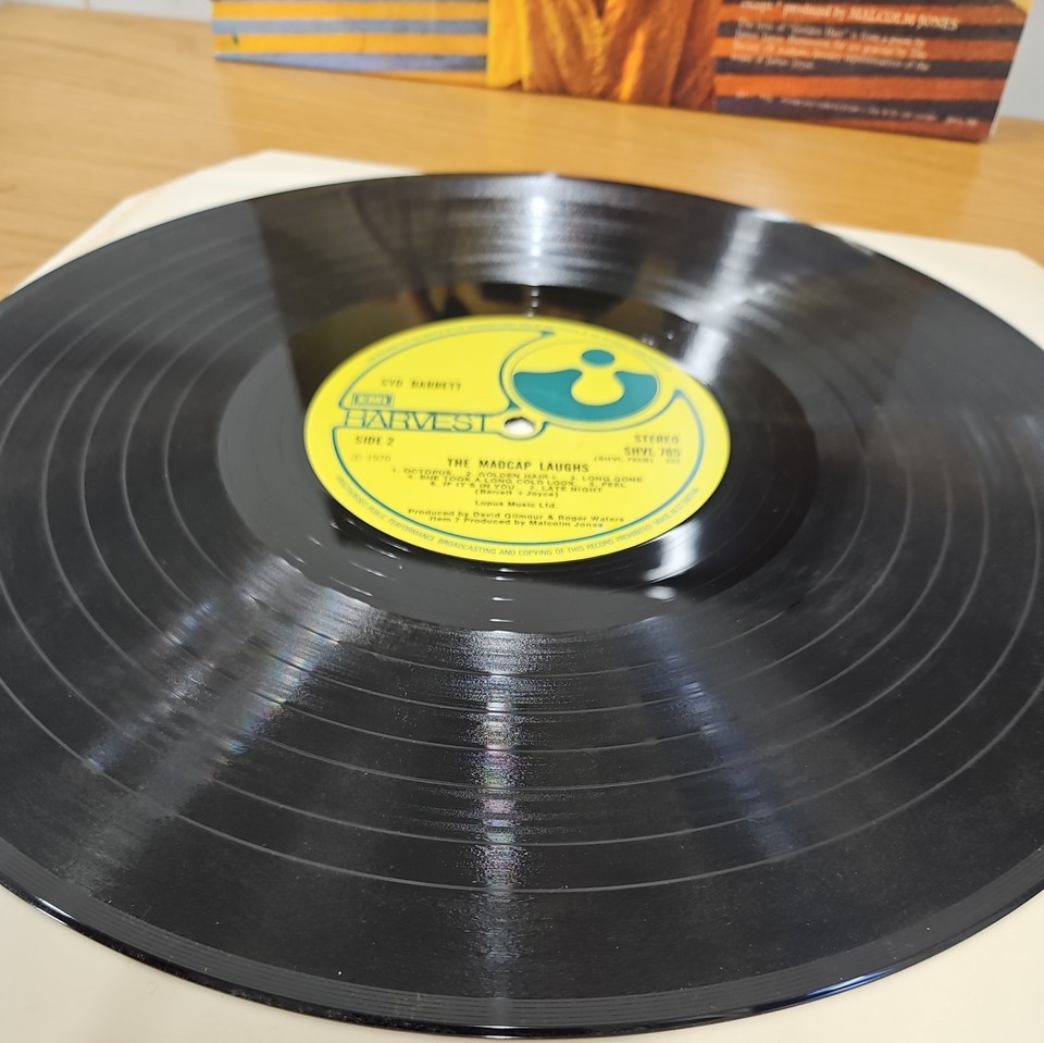 Syd Barrett - The Madcap Laughs- (1970) UK Harvest SHVL 765 Vinyl | eBay UK