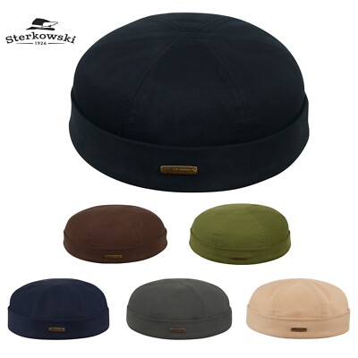 Sterkowski DOCKER Cotton Beanie Cap Leon Fisherman Sailor Mariner ...