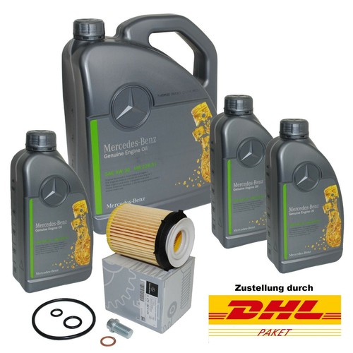ORIGINAL Ölfilter 2701800009 mit 8L Original MERCEDES 229.51 5W30 ...
