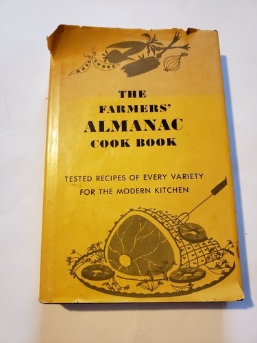 The Farmers' Almanac Cook Book with Dust Jacket Vintage 1969 | eBay UK