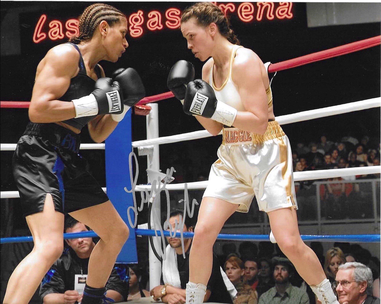 LUCIA RIJKER SIGNED AUTOGRAPH 8x10 PHOTO PICTURE COA WOMENS BOXING ...