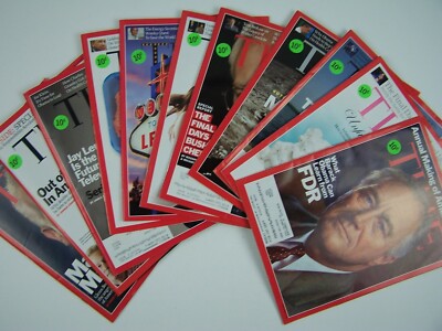 Time Magazine Back Issues 3Q 2009 | eBay