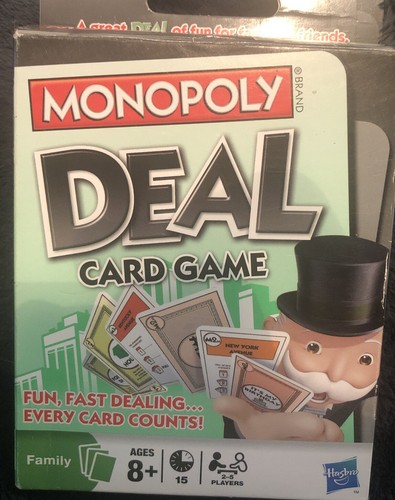 Monopoly Deal Card Game - **Green Box Version** 7445007671687| eBay