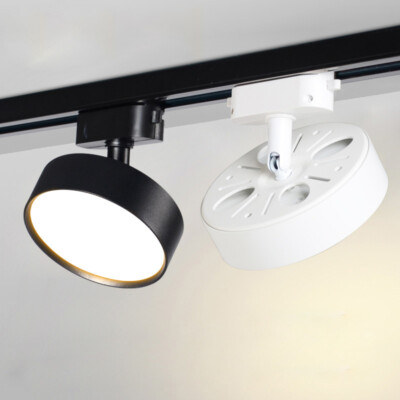 LED L Type Track Lamp Fixture Rail Ceiling Light 180°Wide Angle ...