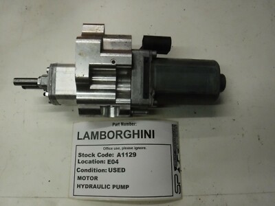 Lamborghini Aventador Genuine Hydraulic Pump Motor E GEAR Transmission ...