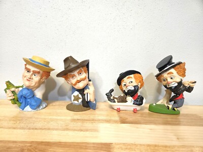 Red Skelton/Hal Reed Lot of 4 Collectable Statues | eBay