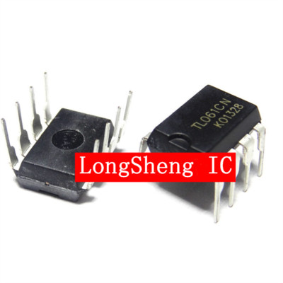 10PCS TL061CN IC OP AMP JFET SGL LO PWR 8-DIP TL061 TL061C 061C 061CN ...