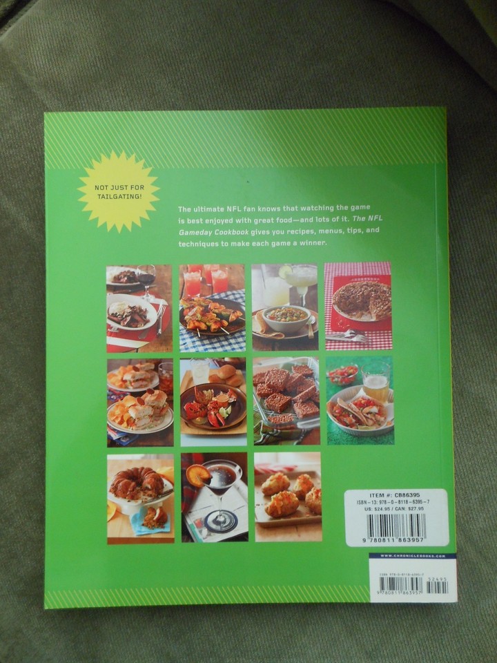 The NFL Gameday Cookbook by Ray Lampe (2008, Paperback) 9780811863957| eBay