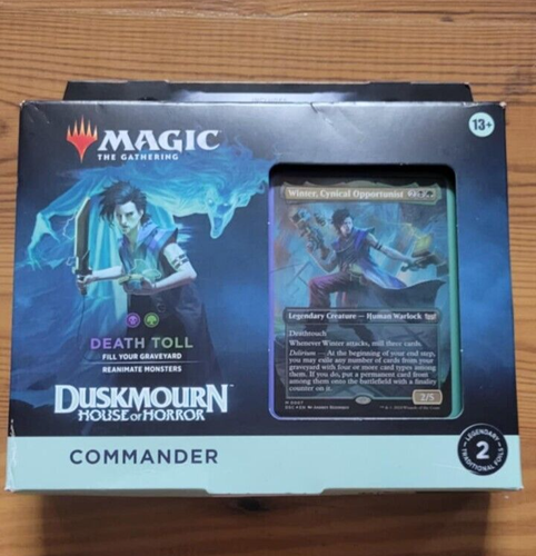 MTG DuskMourn - Death Toll - Commander Deck | eBay