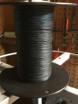 Super Flex Black SW24 100 FT by wire plex 24 AWG Lionel, American Flyer ...