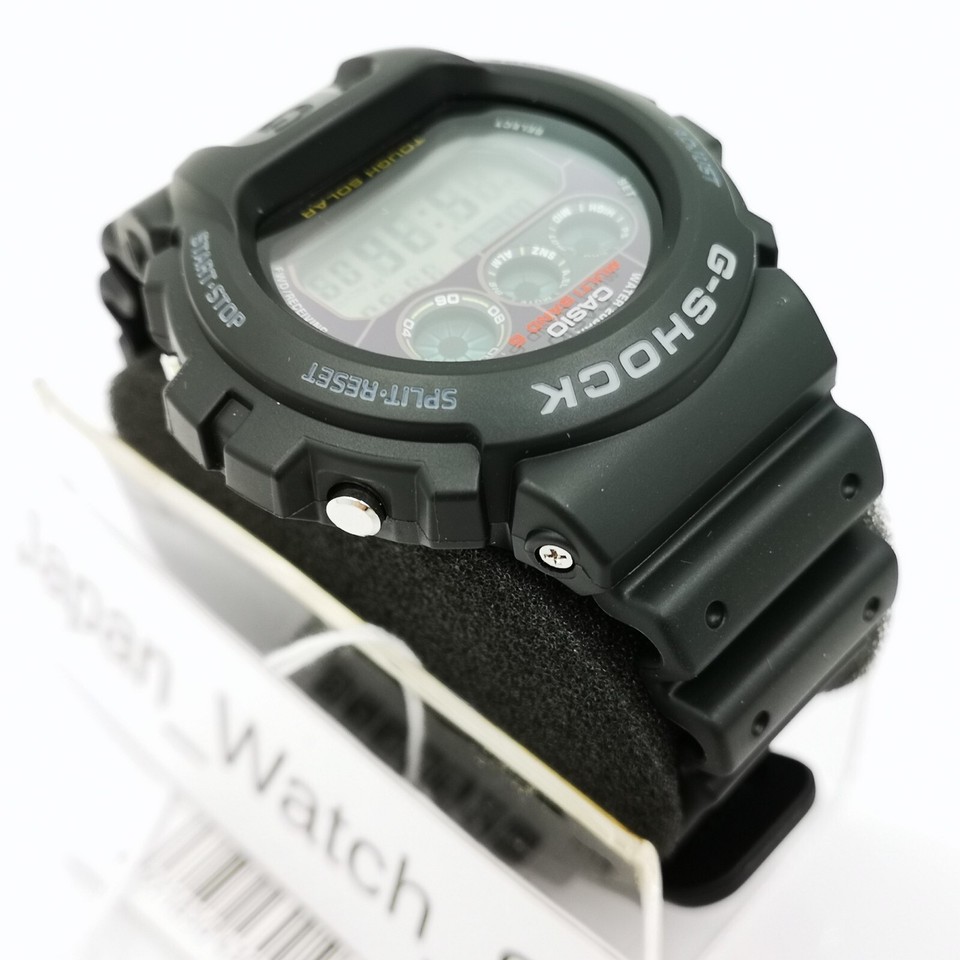 CASIO G-SHOCK GW-6900-1JF Black Tough Solar Atomic Radio Men's Watch ...