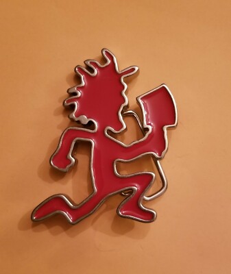 BUCKLE /BELT - INSANE CLOWN POSSE (ICP) - RED HATCHMAN - 3 1/4"X2 ...