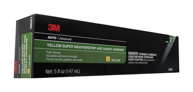 3M 08008 Black Super Weatherstrip Adhesive Tube 5 Oz for sale online | eBay