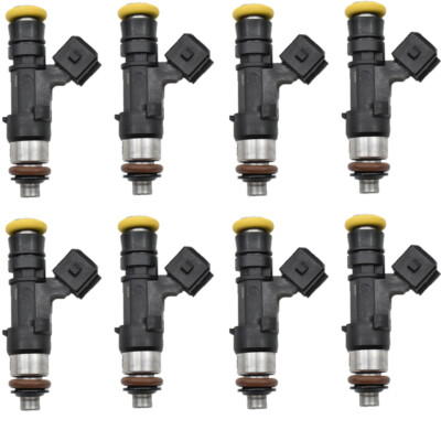 8Pcs for LS3 LS7 210lb 2200cc Hi Impedance Fuel Injectors 0280158829 ...