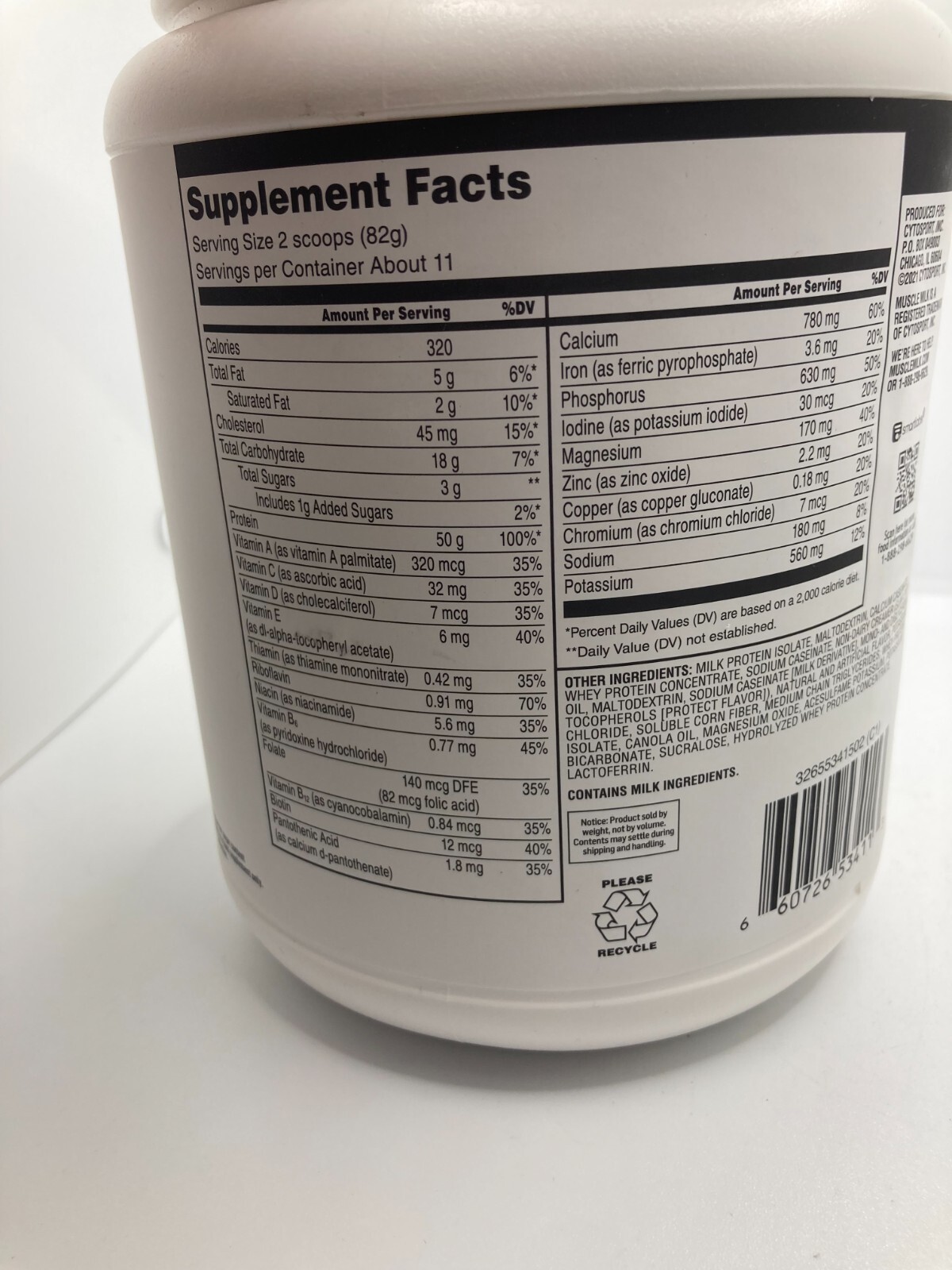 Muscle+Milk+Pro+Series+Protein+Powder+Supplement+-+Intense+Vanilla%2C ...