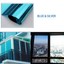 Blue&silver One Way Mirror Window Film SolaR tINT Reflective window ...