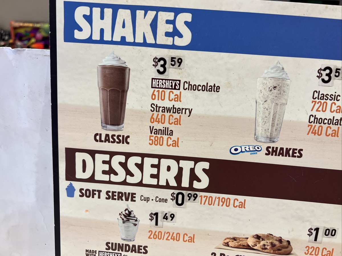 Burger King Drive Thru Menu