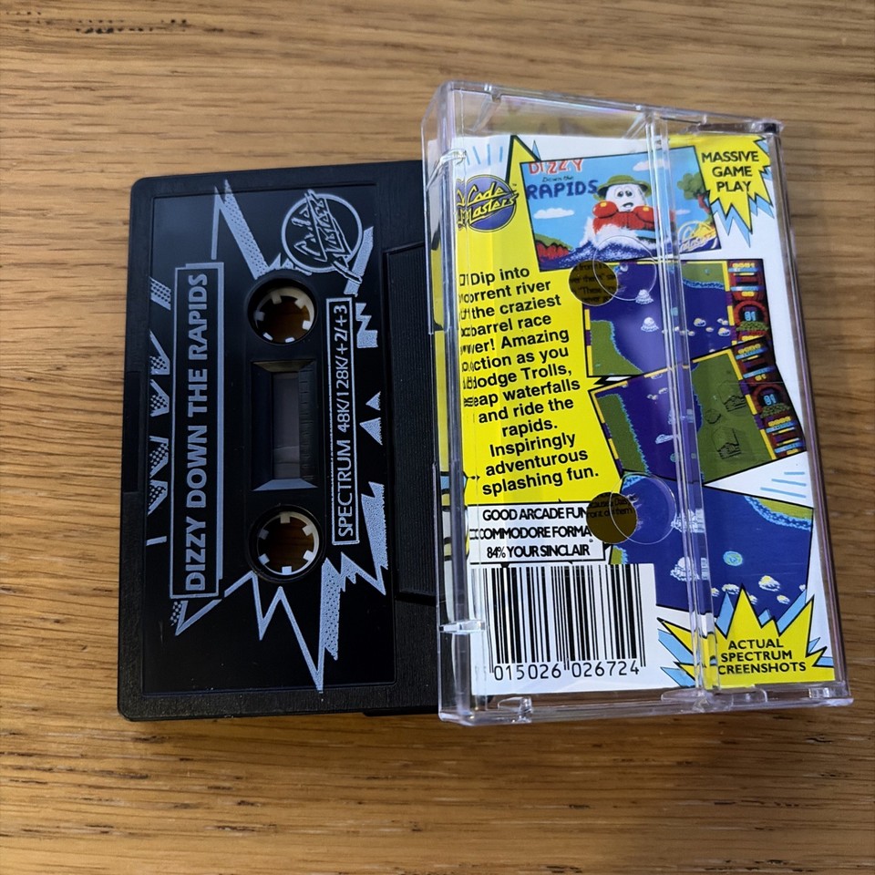 Dizzy Down The Rapids For Sinclair ZX Spectrum By Codemasters | eBay UK