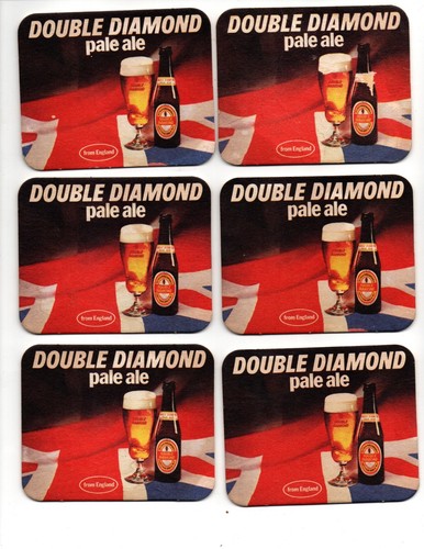 8 DOUBLE DIAMOND PALE ALE Bar Coasters Beer | eBay