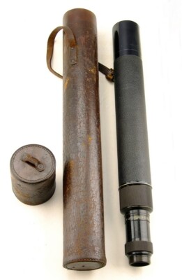 Pre WW2 Zeiss Zoom Spotting Scope / Monocular in Original Case. 4-20 X ...