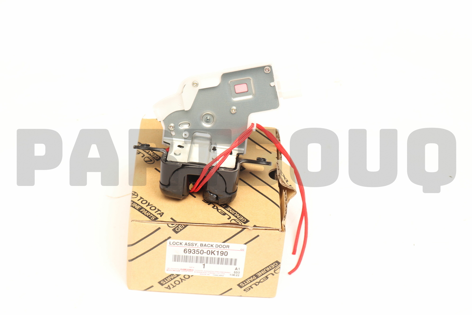 693500K190 Genuine Toyota LOCK ASSY, BACK DOOR 69350-0K190 | eBay