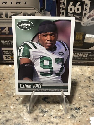 2010 Panini Stickers Football #83 Calvin Pace New York Jets NFL | eBay