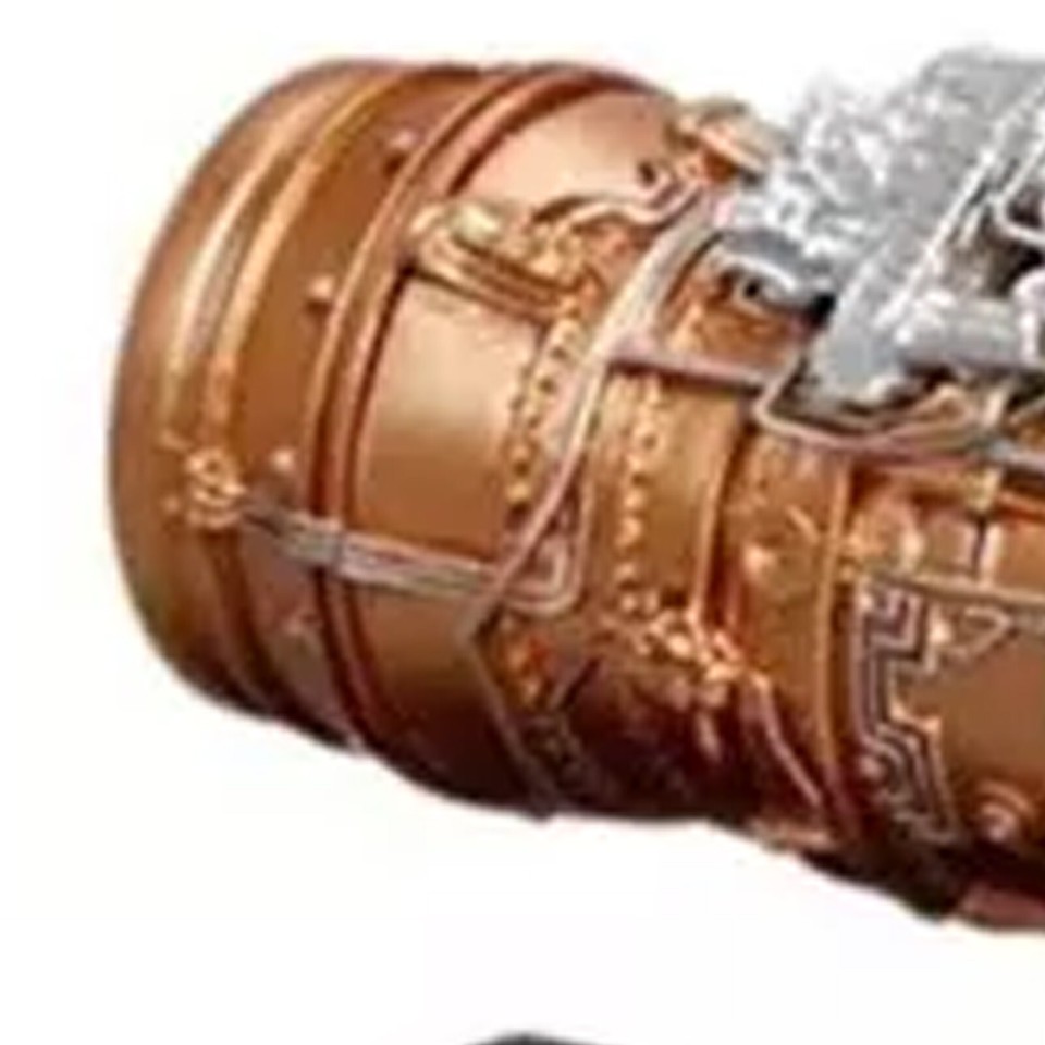 1/20 Turbofan Engine Model Fighter Jet Aircraft Engine Alloy Model WS10 ...