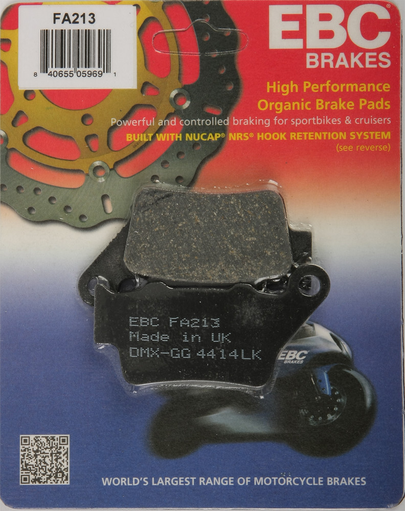 EBC BRAKE PADS PART# FA213 NEW | eBay