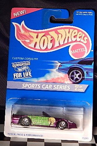 Custom Corvette C4 ZR-1 Convertible Hot Wheels 1996-405 Sports Car ...