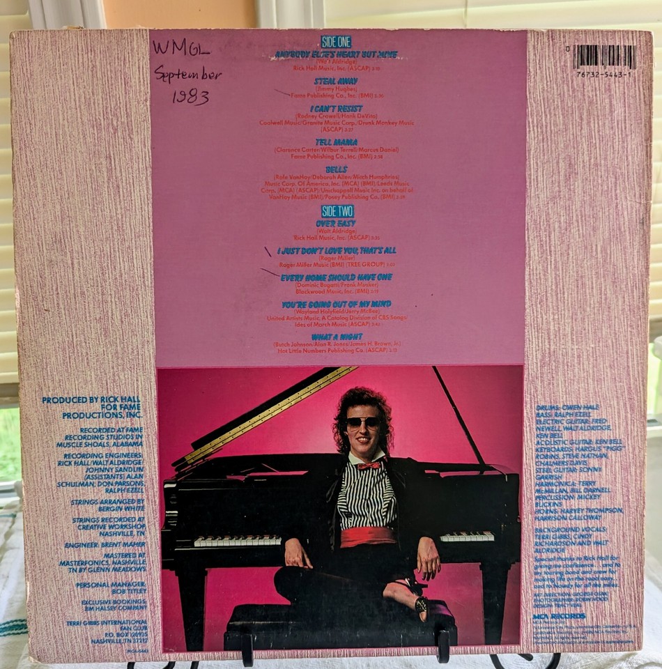 TERRI GIBBS - Over Easy - (1983) LP - MCA-5443 - PROMO | eBay UK