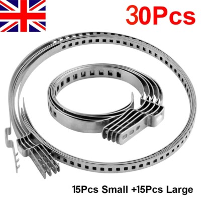 Universal CV Boot Clips Kit Stainless Steel Set of 30 Axle CV Joint ...