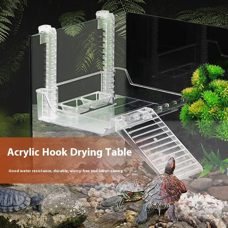 Elegant Turtle Basking Platform & Dock for Aquatic Turtles – 8.3"x6.5 ...