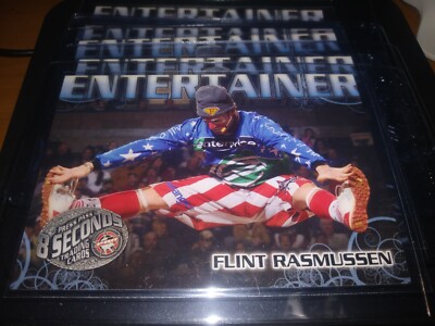 Flint Rasmussen 2009 Press Pass 8 Seconds PBR Entertainer # 41 Rare ...