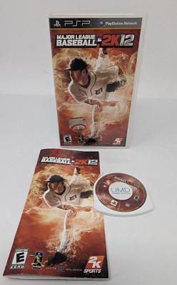Major League Baseball 2K12 PSP Complete With Manual 710425431173 | eBay