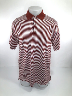 DALLAS COWBOYS GOLF CLUB / PETER MILLAR - Striped Embroidered M Polo ...