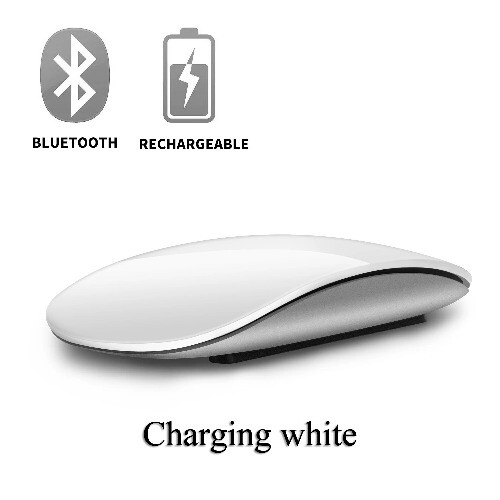Bluetooth 5.0 wireless mouse wirelesss Rechargeable Silent Multi Arc ...