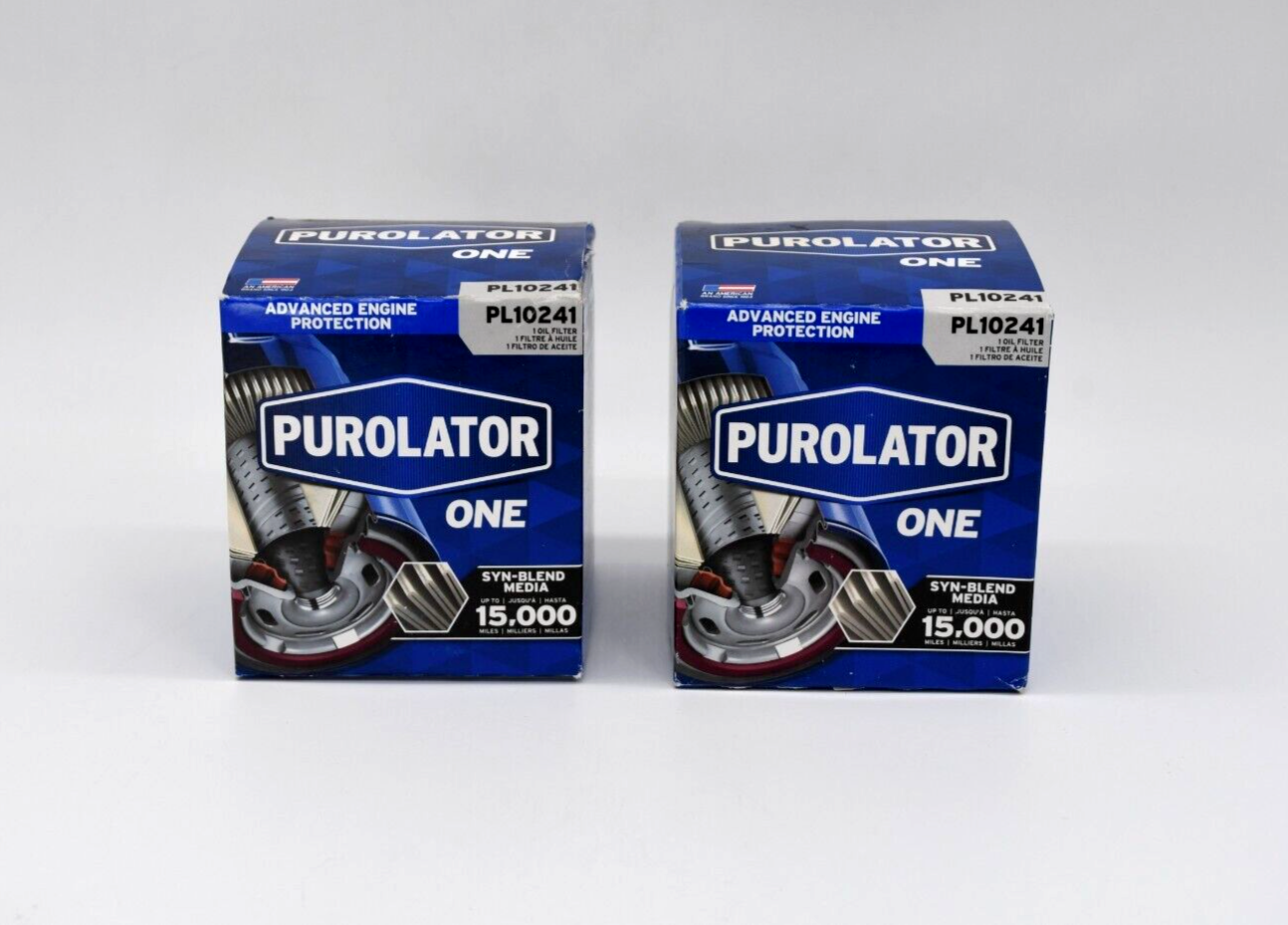 TWO(2) Purolator ONE PBL10241 Oil Filter CASE fits XG3614 M1-102A ...